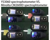 China 380-780nm Wavelength Range Portable Spectrophotometer Colorimeter YS3020 Wide Aperture for sale