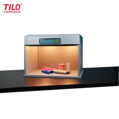 China Color Inspection Light Box Color Assessment Cabinet Silk T60+ 5 Light Sources CWF UV F TL84 D65 for sale