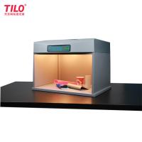 China Color Inspection Light Box Color Assessment Cabinet Silk T60+ 5 Light Sources CWF UV F TL84 D65 for sale