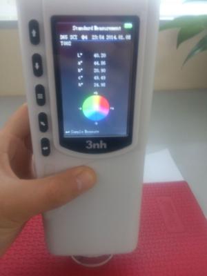 China Food Testing Color Silk Colorimeter Different Matchine 4mm Measurement Aperture Nr110 Silk for sale