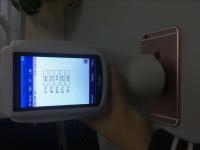 China Glossy Foil Color Difference Colour Measurement Spectrophotometer Silk 45/0 NS800 With SCE for sale
