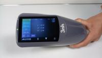 China CE Colour Measurement Spectrophotometer Silk YD5010 For CIE Lab Delta E CMYK Opacity Measurement for sale