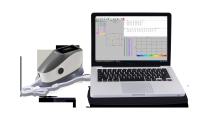 China Ergonomic Design Spectrodensitometer Colour Measurement Equipment With 45/0 Geometric Optical Structure for sale