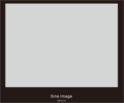 China White Balance Card Resolution Test Chart Sineimage YE0115 With 70% Reflectance for sale