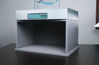 China N7 Gray Painting Silk Color Check Light Box With D65 F TL84 UV CWF 5 Light Sources for sale