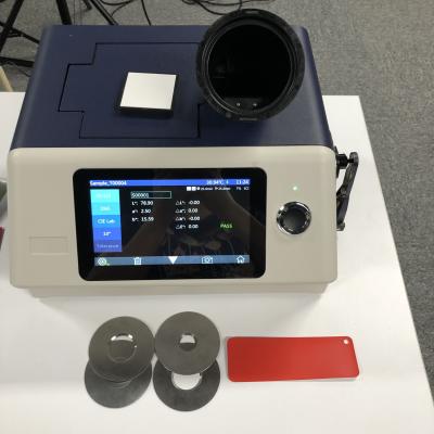 China Benchtop Color Haze Meter Colour Measurement Spectrophotometer Concave Grating Silk YS6002 for sale