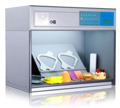 China Silk Colorcontroller Color Viewing Light Box P60 6 Color Assessment Cabinet With D65 TL84 F UV CWF TL83 for sale