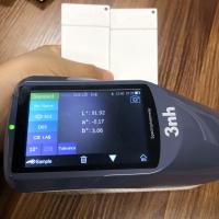 China Ceramic Tiles Lab Silk Colorimeter YS3010 With 400-700nm Wavelength Reflectance Curve for sale