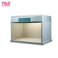 China Steel Plate Color Matching Machine Silk T60+S Metal Color Light Box 600mm 5 Lights for sale