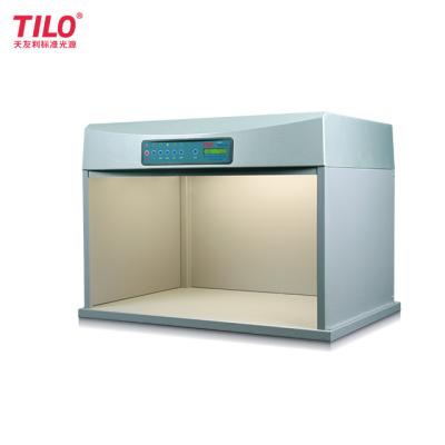China Steel Plate Color Matching Machine Silk T60+S Metal Color Light Box 600mm 5 Lights for sale
