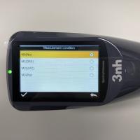 China 45/0 CMYK CIE Lab Silk Spectrophotometer YD5050 Opacity Color Densitometer For Printing for sale