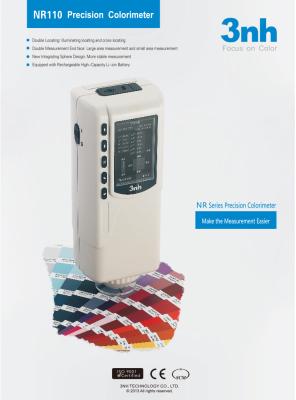 China Portable Silk Colorimeter NR110 Precision Color Testing For Ink Paint Coating for sale
