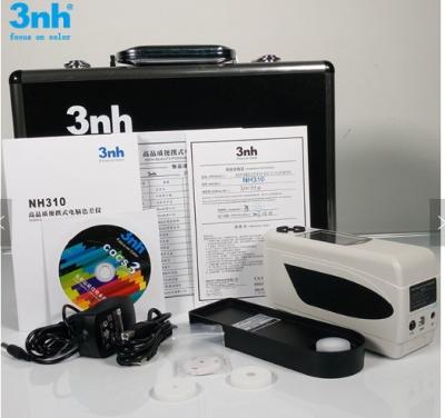 China Portable Silk Colorimeter NH310 Color Testing Machine Rechargeable Lithium Ion Battery 3.7V for sale