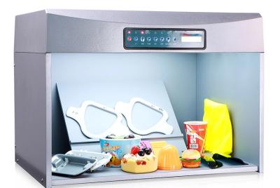 China Digital Silk Light Box Color Assessment Cabinet D65 F CWF TL83 TL84 UV Customizable for sale