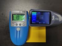 China Small Aperture 2mm Silk Spectrophotometer Portable To Replace BYK 6801 45 Colorimeter for sale