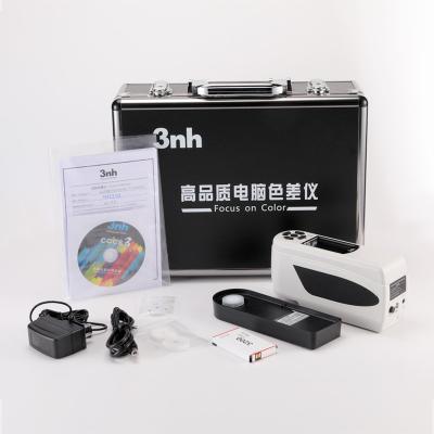 China 4mm 8mm Precision Portable Colorimeter Color Reader NH310 For PET Plastic for sale