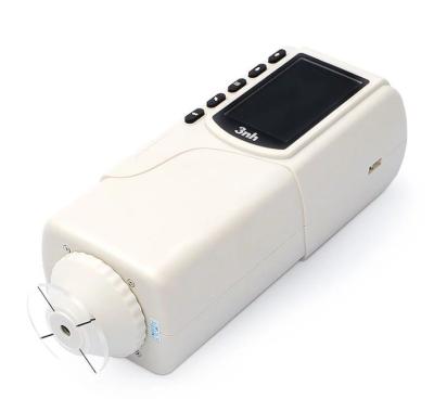 China 4mm Accuracy Handheld Color Meter , Paint Plastic Chroma Meter Double Locating Silk NR110 for sale
