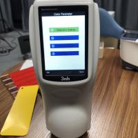 China Portable Colour Matching Spectrophotometer Silk Ns810 D/8 NS810 Color Testing Instrument for sale
