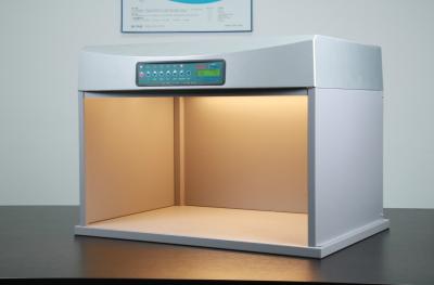 China Silk T60+S Metal Light Box Color Assessment Cabinet 5 Lights Steel Plate No Warm Up for sale