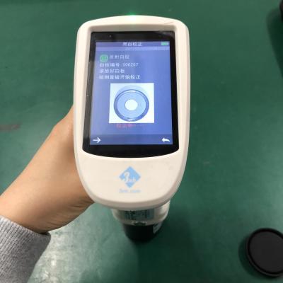 China Portable Accurate Color Management Spectrophotometer Silk TS7600for Color Matching for sale
