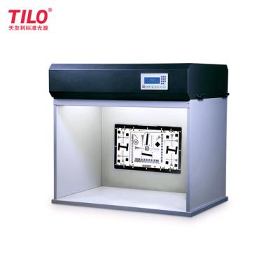 China Steel Color Matching Light Box , Silk Light Booth For Color Matching for sale
