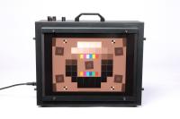 China Light Continuous Adjustable Light Box Color Assessment Cabinet With 0-120000lux for sale