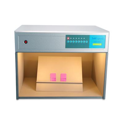 China Silk Textile Light Box Color Assessment Cabinet D60 8 Light Sources No Warm Up for sale
