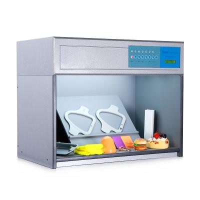 China Textile Paint Plastic Color Checking Light Box , Color Light Booth With 6 Light Sources for sale