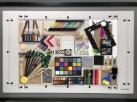 China Actual Scenery Color Resolution Test Chart Gray Scale 24 Color Card Skin Type YE0688 for sale