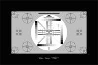 China 36 Sectors Camera Lens Test Chart SineImage YE0110 For Resolution / Sharpness Measurements for sale