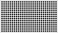 China Double Side Distortion Test Chart Sineimage YE0260 DOT CHART For Testing Chromatic Aberration for sale