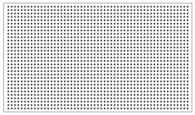China Double Side Distortion Test Chart Sineimage YE0260 DOT CHART For Testing Chromatic Aberration for sale