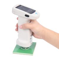 China Flat Grating Handheld Spectrophotometer Paint Color Test Equipment Silk TS7600 D/8 for sale
