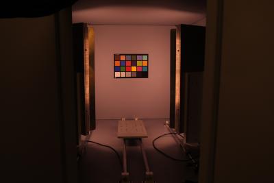 China VC-118-S Camera Test Cabinet D65 LED Lamps Camera Lens Standard Light Source Box for sale