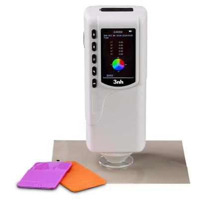 China Pantone Color Difference Meter Digital Photo Colorimeter NR60CP Silk Similar To Cs-10 for sale