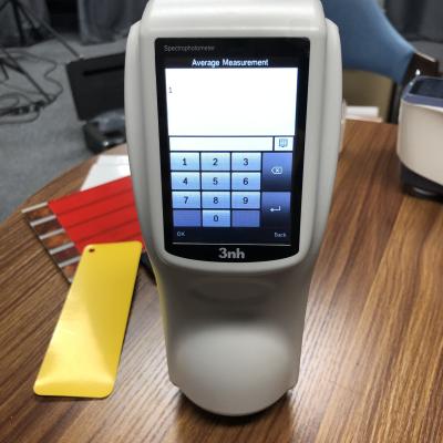 China CIE LAB Data Color Spectrophotometer NS800 45°/0 Optical Geometry Ergonomics Structure for sale