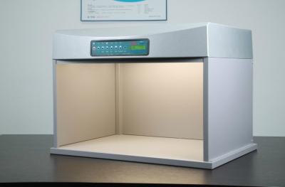 China Metal Color View Light Booth Color Assessment Cabinet 5 Lights Steel Plate With D65 D50 UV F CWF for sale