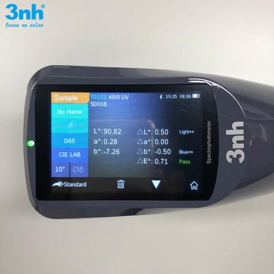 China D/8 Portable Colour Measurement Spectrophotometer Pantone Software For Color Difference for sale