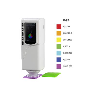 China D/8 NR60CP Chroma Double Locating CIE 10° Handheld Color Meter for sale