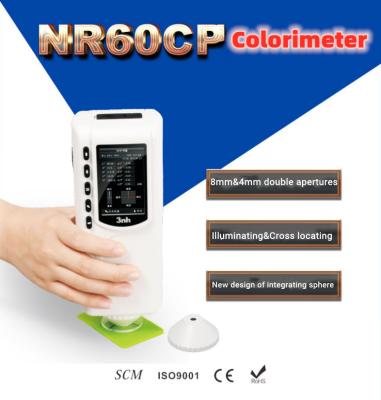 China NR60CP CE Confirmed CIE Lab Color Difference Meter 10 degree for sale