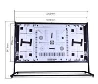 China 120000lux 8x ISO1233 Resolution Test Chart Bracket AC100V for sale