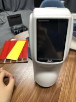 China Amorphous Polyester Granules Colorimeter Spectrophotometer NS810 High Precision for sale