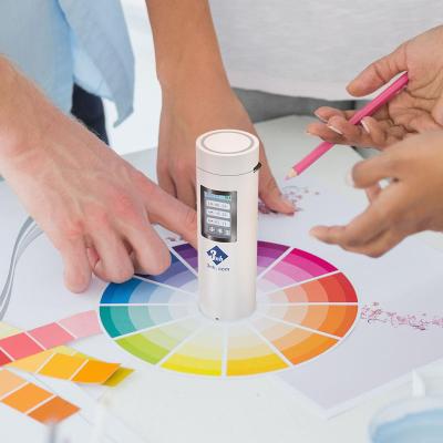 China Silk CR2 8mm Aperture Portable Color Meter Pantone Colour Silk Spectrophotometer for sale