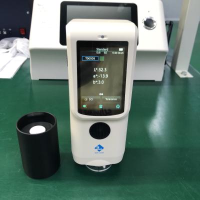 China 40mm Sphere Color Measurement Spectrophotometer Silk TS7036 TUV For Field Data for sale