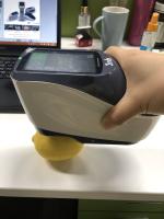 China Silk 4mm 8mm Automotive Paint Color Matching Spectrophotometer With PC Software for sale