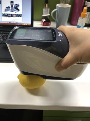 China Silk 4mm 8mm Automotive Paint Color Matching Spectrophotometer With PC Software for sale