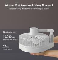 China Rechargeable Portable Foldable Fan Remote Control 10000mAh Battery With Timer Function for sale
