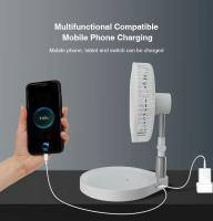 China Rechargeable Portable Foldable Fan Remote Control 10000mAh Battery With Timer Function for sale