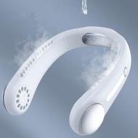 China Hebron Cooling Neck Fan Type-c Portable Rechargeable Handfree  Neck Cooler With 4000mAh lithium battery for sale