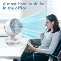 China Portable Desktop Air Circulating Fan 8.5x12 Inch With 3 Speeds for sale